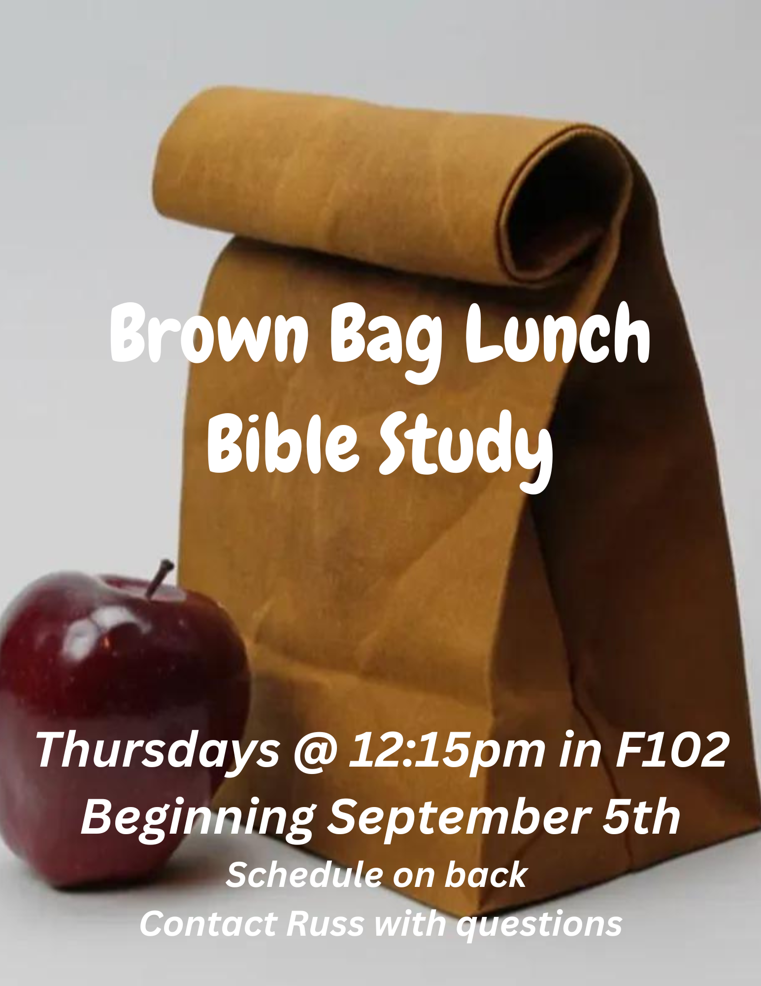 Brown Bag Lunch Bible Study - First Presbyterian Church-Kingsport