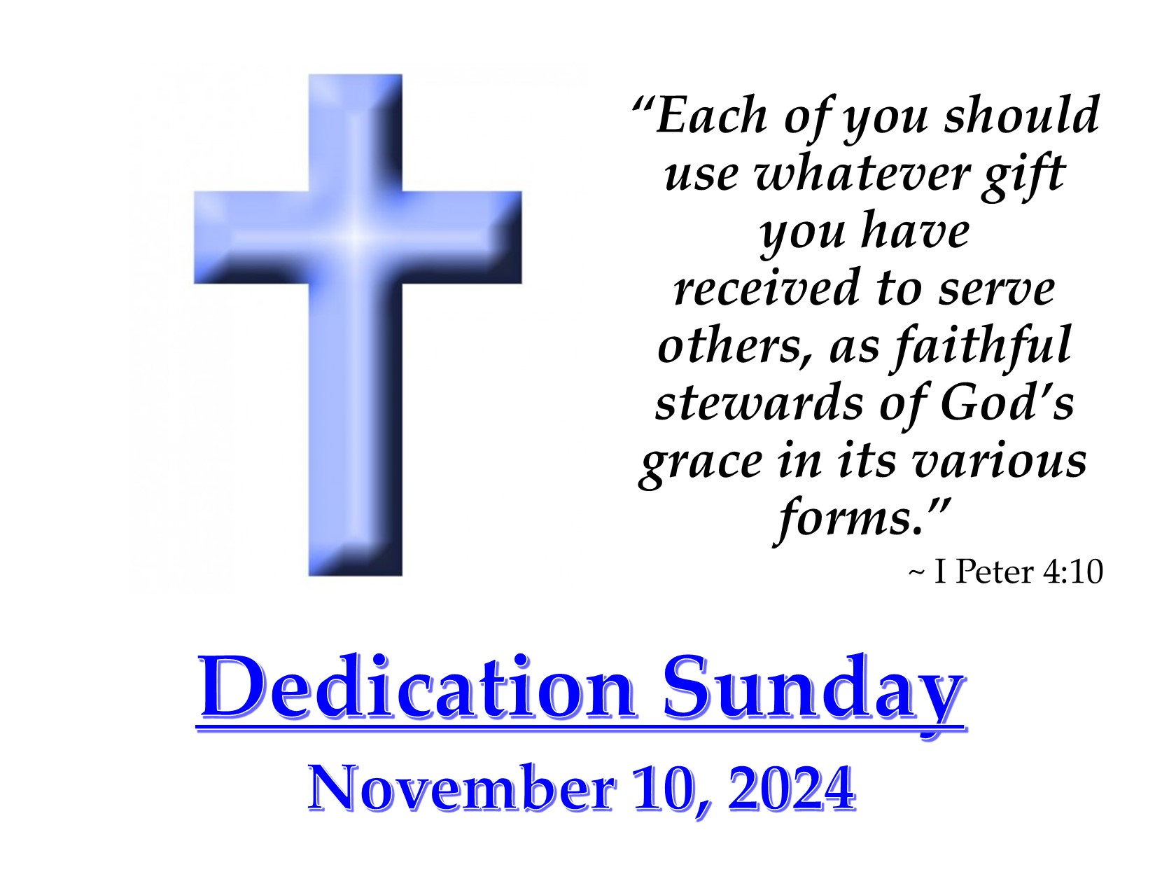 Dedication Sunday - First Presbyterian Church-Kingsport